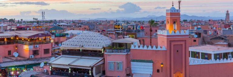 Marrakech Walking Tour Map