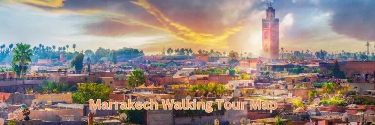 Marrakech Walking Tour Map